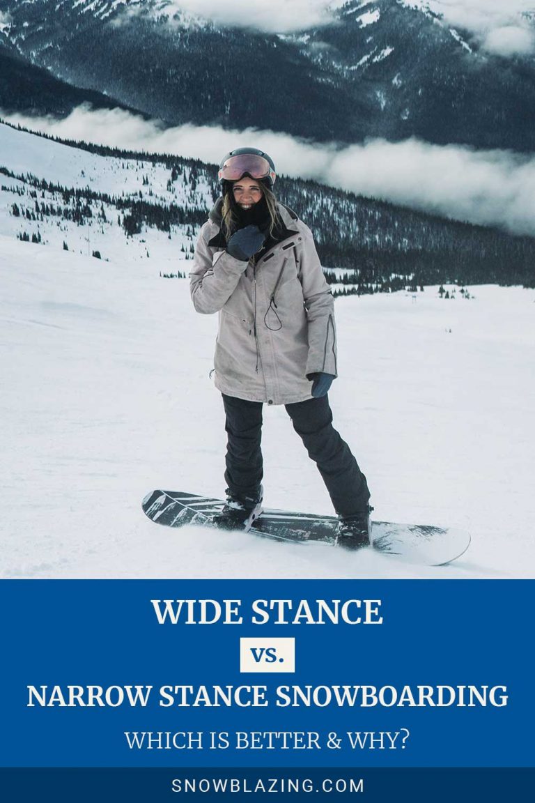 Wide Stance vs. Narrow Stance Snowboarding - Which is Better & Why ...